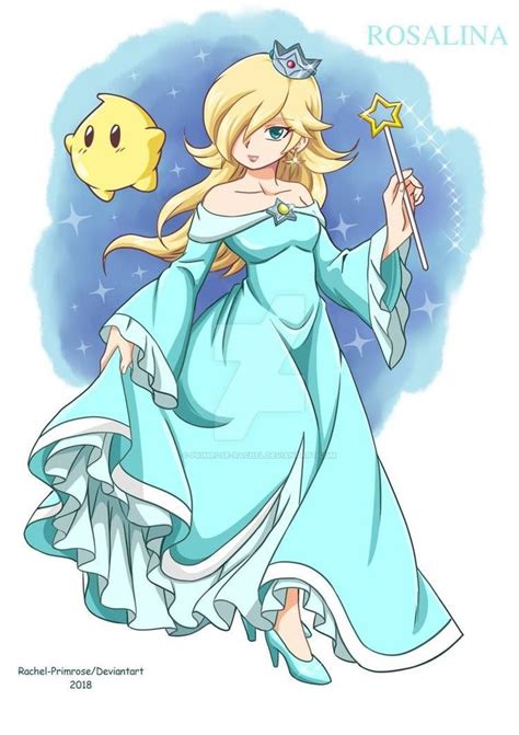 Princess Rosalina By Primrose Rachel On Deviantart Super Mario Art