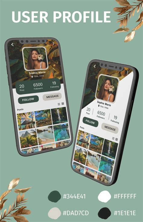 Uidesign Uiux Uiuxdesign Dailyui Userexperience Userprofile