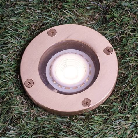 Mr16 Brass In Ground Well Light Yardbright® Landscape Lighting