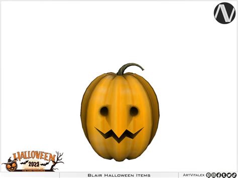 The Sims Resource Blair Carved Pumpkin