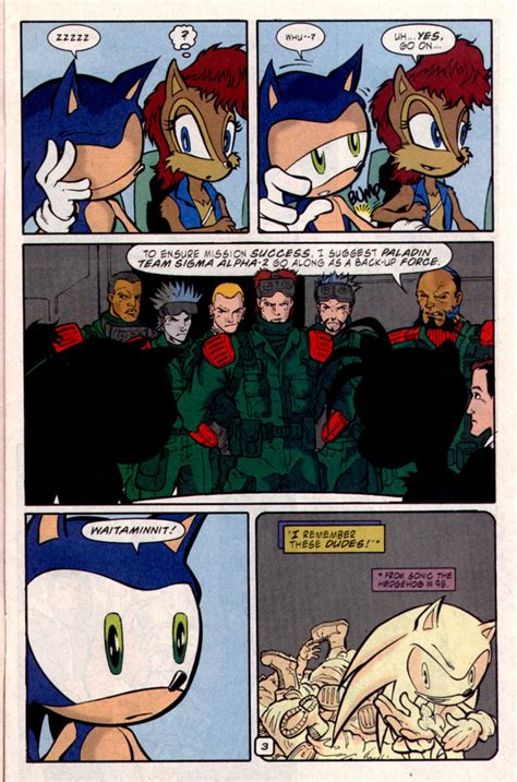 Read Online Sonic The Hedgehog Comic Issue 107