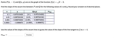 Solved Points P4−1 And Qxy Are On The Graph Of The