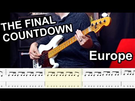 Final Countdown Guitar Chords