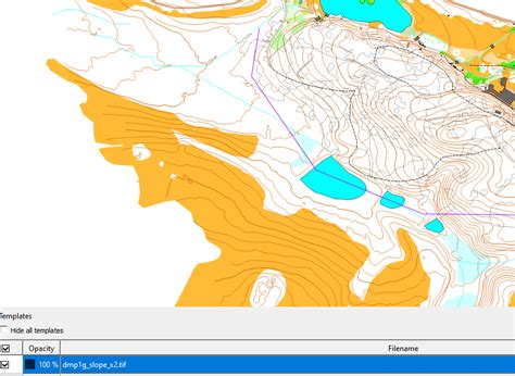 Slightly Misplaced Templates · Issue 1515 · Openorienteeringmapper · Github