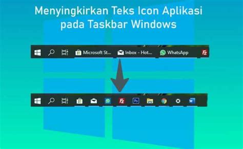 Cara Memunculkan Dan Menghilangkan Icon Di Taskbar Windows Mymastah