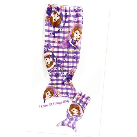 Sofia The First Mermaid Tail Napping Bag Princess Sofia Mermaid Tail Sleepovers Movies By