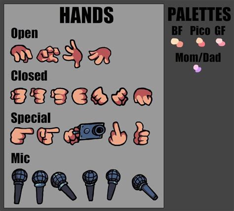 Pin By A H On 피코걸프보프 Hand Drawing Reference Friday Night Drawing Base
