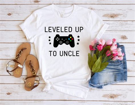 New Uncle T Shirt For New Uncle Leveled Up To Uncle Tee New Uncle S