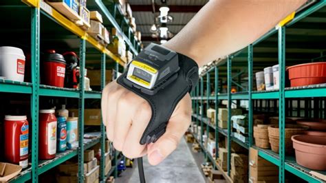 Bluetooth Rigner Barcode Scanner For Logistics Warehouseinventory