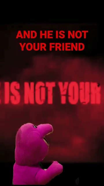 Barney Was Watching “barneyzilla” Youtube