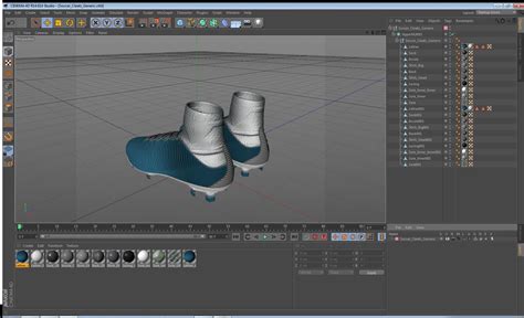 Soccer Cleats Generic 3d Model 49 3ds Blend C4d Fbx Ma Obj