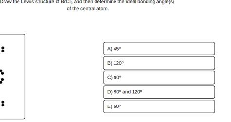Answered Draw The Lewis Structure Of Brcl3 And… Bartleby