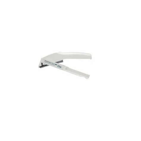 White Plastic Johnson And Johnson Pmw35 Fixed Head Skin Stapler For