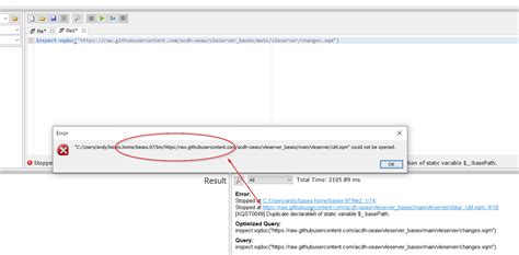 GUI Info View Source Link Wrong When Module Transport Not File Issue BaseXdb Basex
