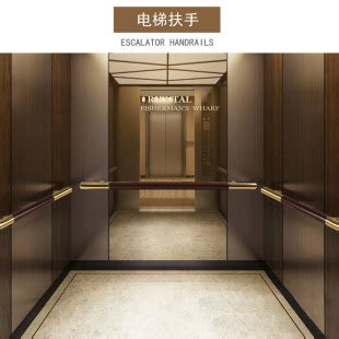 ♡批发新中式豪华电梯轿厢扶手实木不锈钢内外装圆管电梯扶手 阿里巴巴