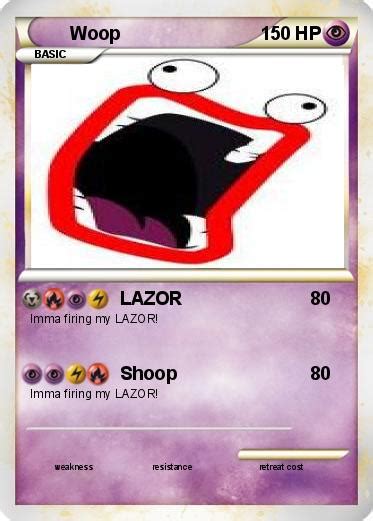 Pokémon Woop Lazor My Pokemon Card