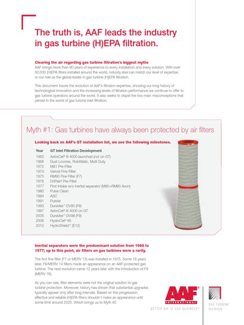 Aaf Hepa Leadership Pdf Gases