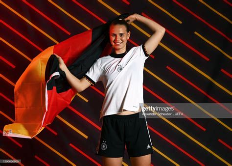 Klara Buhl Of Germany Poses For A Portrait During The Official Uefa