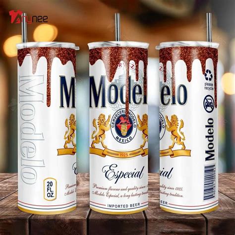 Modelo Tajin Beer Light Straight Design Tumbler Wraps