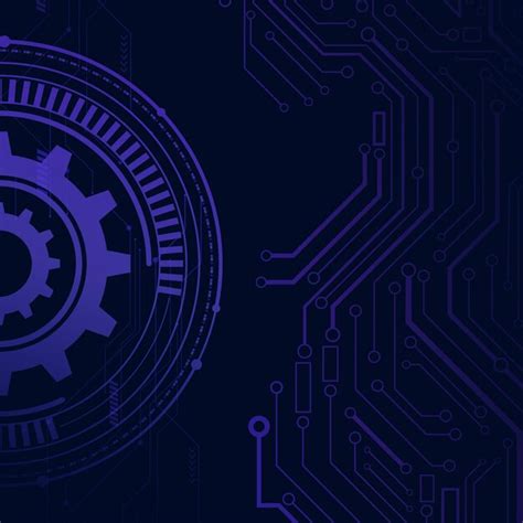 Premium Vector Abstract Technology Background Future Blue Futuristic