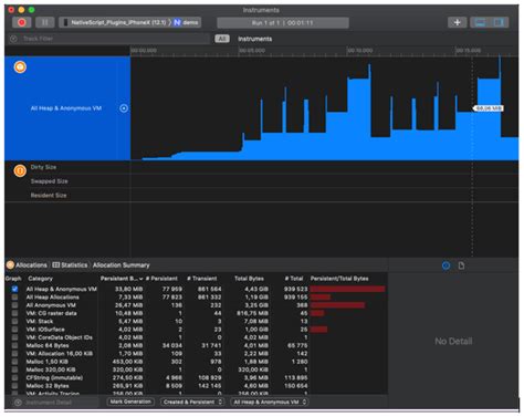 Hunting Memory Leaks With Android Studio And Xcode The NativeScript Blog