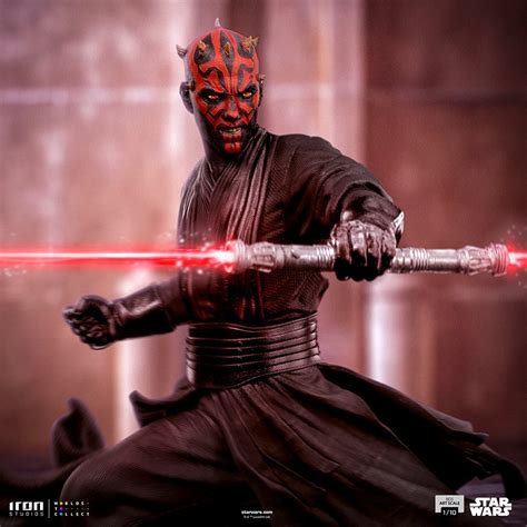 Star Wars The Phantom Menace Darth Maul Bds Art 1 10 Scale Statue