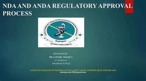 Nda And Anda Regulatory Approval Process Pdf