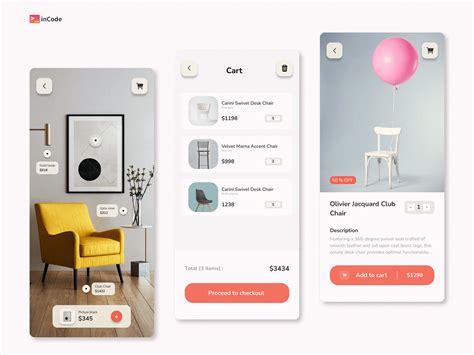 Ecommerce Mobile Application For Online Store By Incode Systems On Dribbble