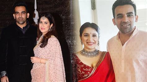 Zaheer Khan Wife Photographs Of Zaheer Khan And His Wife Isha Sharvani