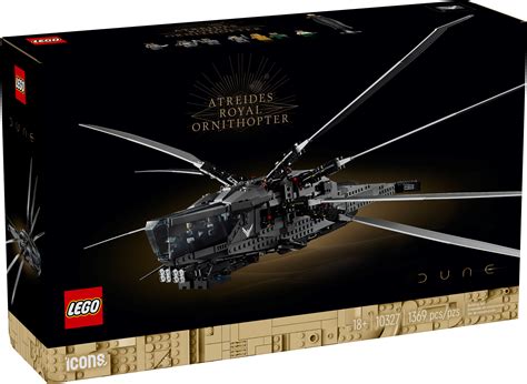 Official Lego Dune Atreides Royal Ornithopter 10327 R Dune