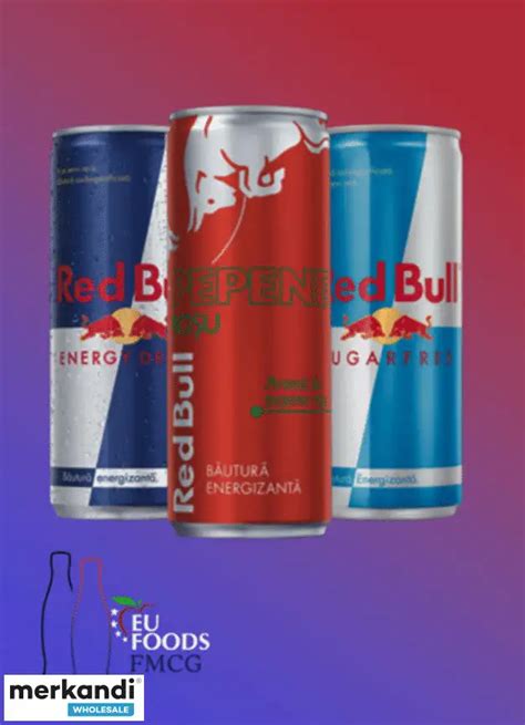 Red Bull Energy Drink 250ml - Bulgarien, A-Ware - Großhandelsplattform ...
