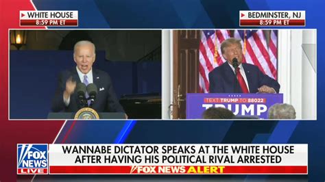Fox News Issues Statement On Biden Wannabe Dictator Chyron