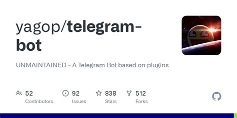 GitHub Yagop Telegram Bot UNMAINTAINED A Telegram Bot Based On Plugins
