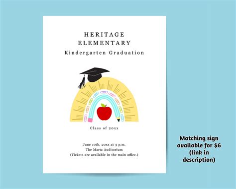 Kindergarten Graduation Program Covers Preschool And Kindergarten