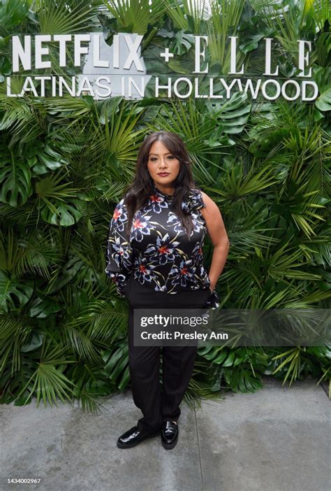 Cristela Alonzo Attends Netflix And Elles Celebration Of Latinas In