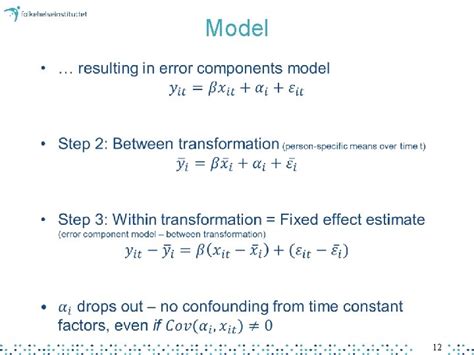 Stata Individual Fixed Effects Regression Jonathan Wrn Presentation