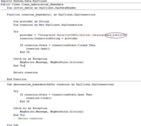 Como Conectar Visual Basic 2005 Con Sql 2005 ~ Tips Para Informáticos