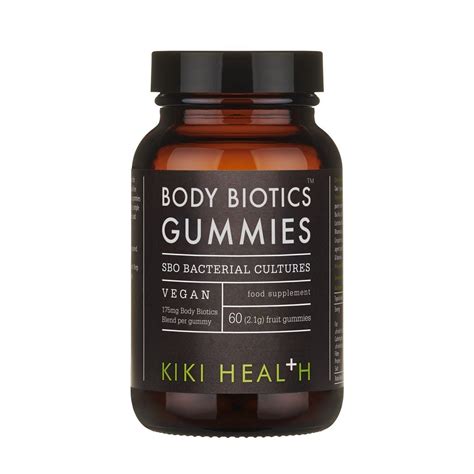 Kiki Health Body Biotics Gummies Acacia Skin Health And Beauty