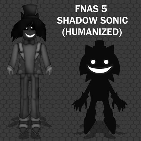 Fnas 5 Shadow Sonic Humanized By Marcosvargas On Deviantart