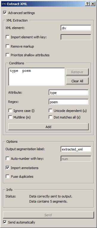 Extract Xml — Orange Textable V201 Documentation