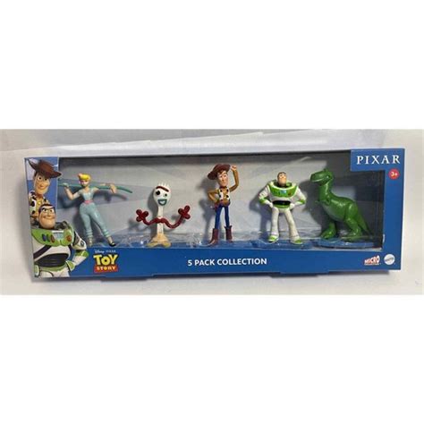 Disney Toy Story 4 Collector 5 Pack Mini Figures Bo Peep Forky Woody
