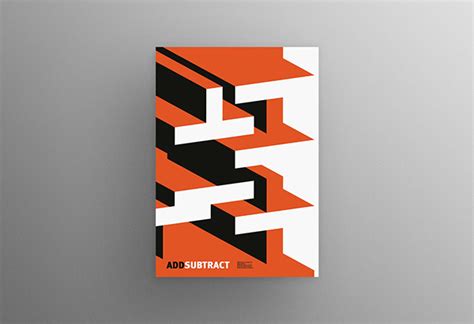 Add Subtract Posters On Behance