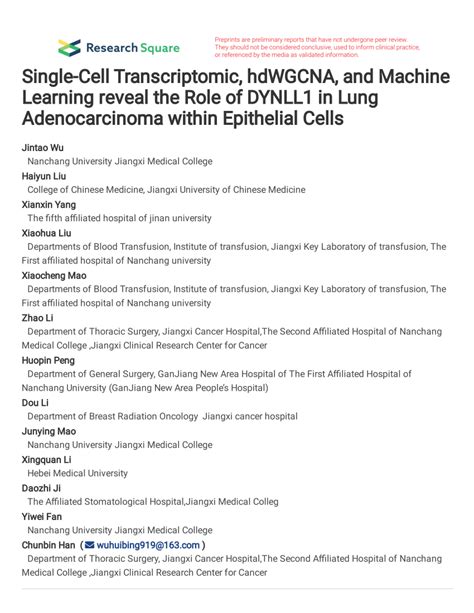 Pdf Single Cell Transcriptomic Hdwgcna And Machine Learning Reveal