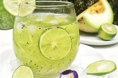Kalau Bisa Buat Sendiri Kenapa Harus Beli Resep Membuat Es Kuwut Melon Mudah Segar Dan Cepat