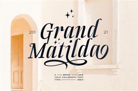 Grand Matilda Font Creative Fonts
