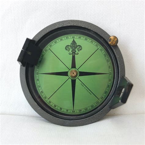 Francis Barker Prismatic Compass C1980 Compass Library