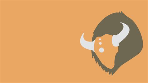 Tauros — Minimalist Pokémon Hd Gaming Wallpaper