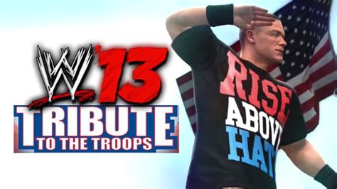 Wwe Games Throwback John Cena Retro Tribute To The Troops Entrance