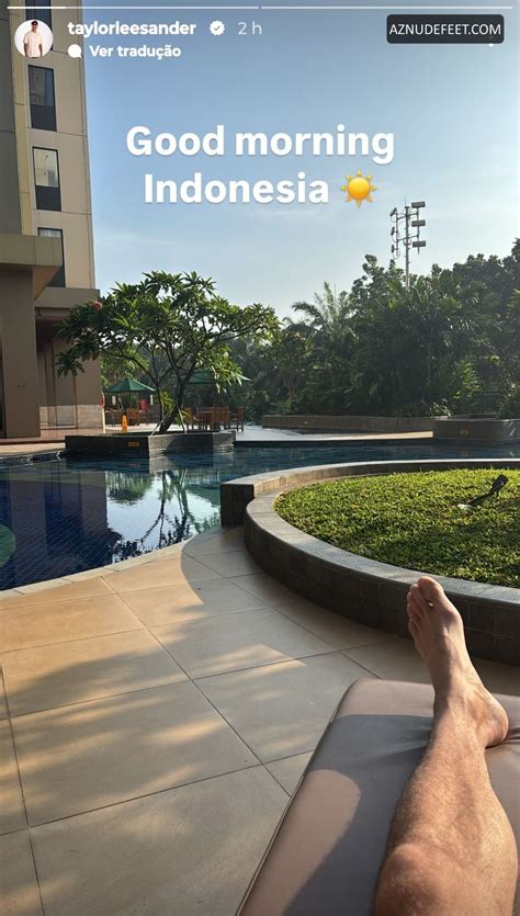 Taylor Sander Feet Aznudefeet Men