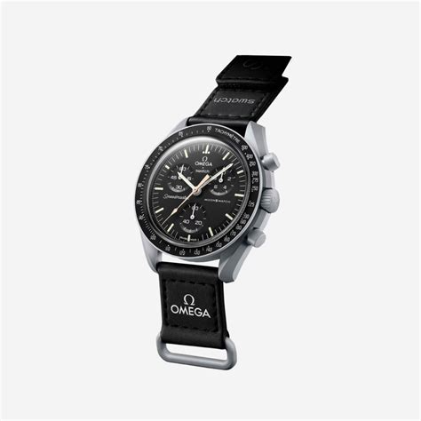 스와치 X 오메가 바이오세라믹 문스와치 미션 투 더 문 문샤인 골드 플라워 문 Swatch Kream